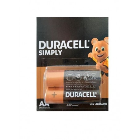 Duracell Simply AA Kalem Pil 2li Paket