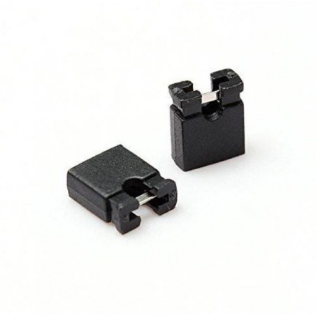 2.54mm 2Pin Jumper Atlama Kısa Devre Header Siyah