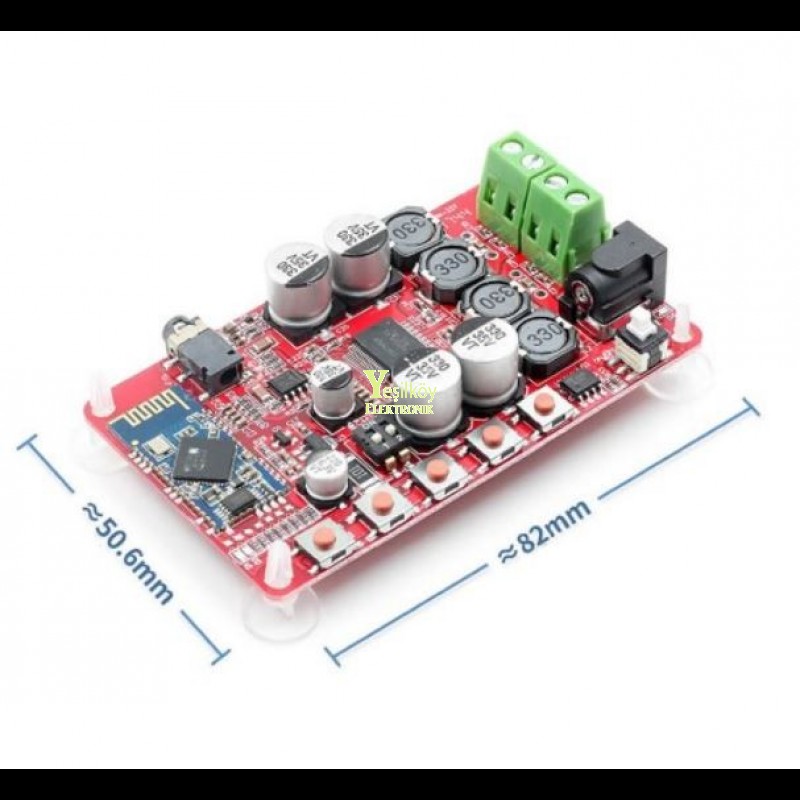 TDA7492 Bluetooth 4.0 2x25watt Stereo Amfi Modülü