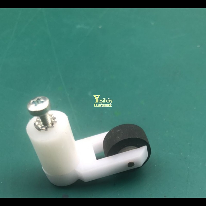 Sarhoş Tekerlek 27mm Plastik Robotik Araç HerYöne Dönen Tekerlek