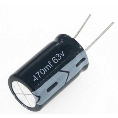 470mf 63v 470mikrofarad 63volt Kondansatör Capacitor Kapasitör 470u