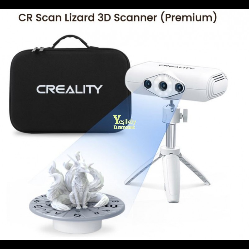 Creality Cr-Scan Lizard Scanner Premium 3d Tarayıcı 3Boyutlu Tarama