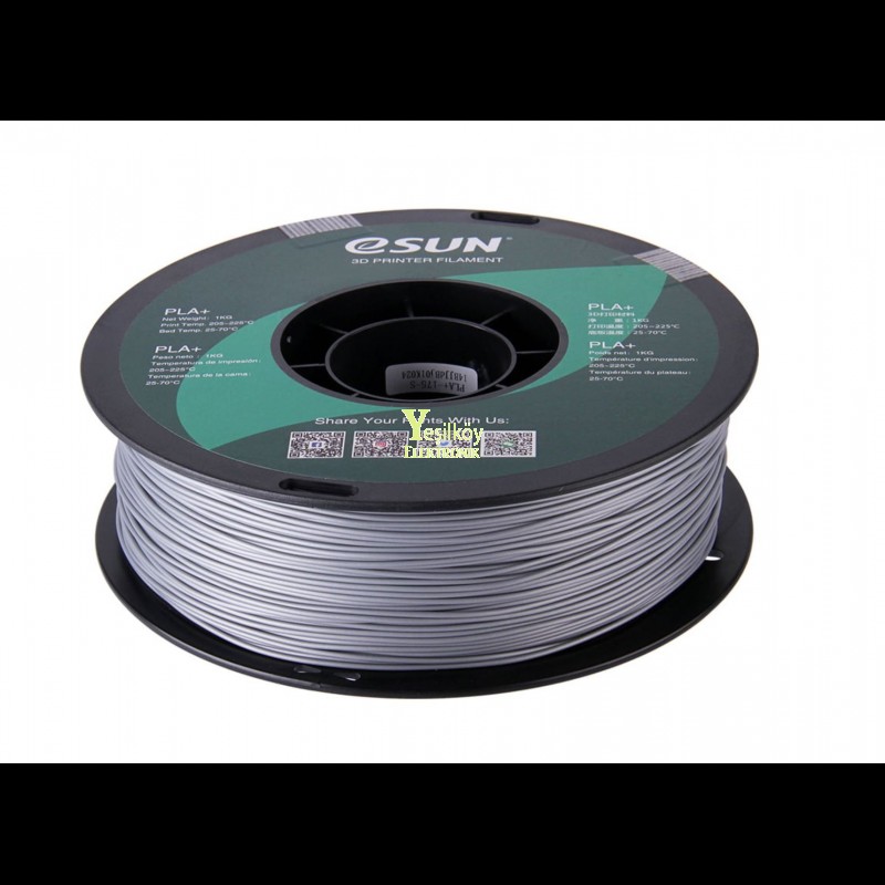 Esun Siyah Pla Plus 3d Yazıcı Filament 1kg En Kaliteli Filament