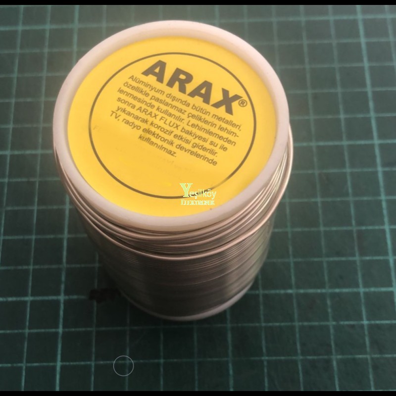 Feray 1.3mm Gümüşlü Arax Lehim Teli 96s