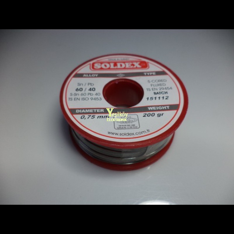 Soldex Lehim Teli 200gr