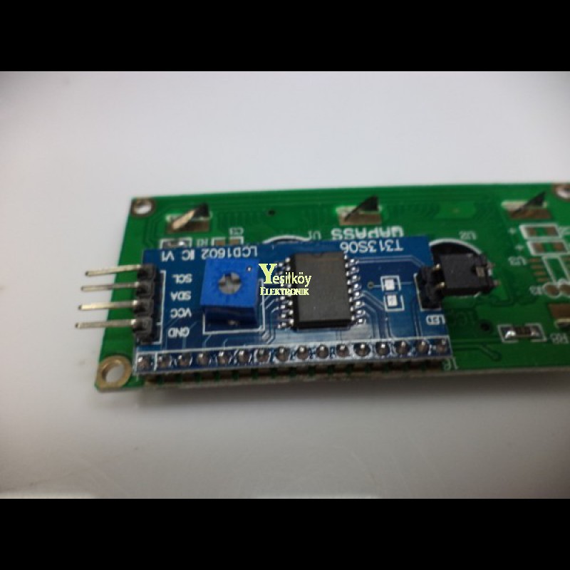 Arduino iic i2c LCD 1602 Mavi Modül
