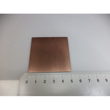 Bakırlı 5x5 Plaket Pertinaks Deliksiz PCB FR2