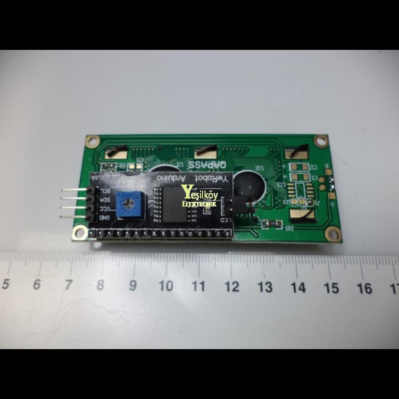 Arduino iic i2c LCD 1602 Mavi Modül