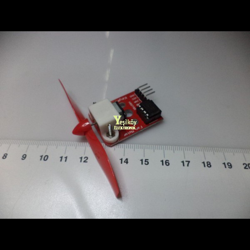 L9110 Sürücü ve Pervaneli Fan Arduino Modülü