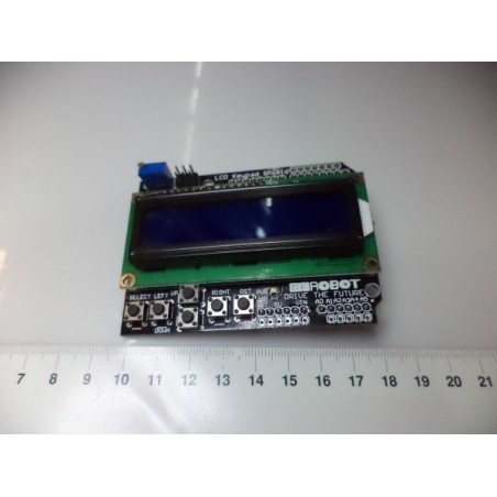 Arduino LCD Keypad Shield 1602 LCD Ekran ve Tuş Takımı