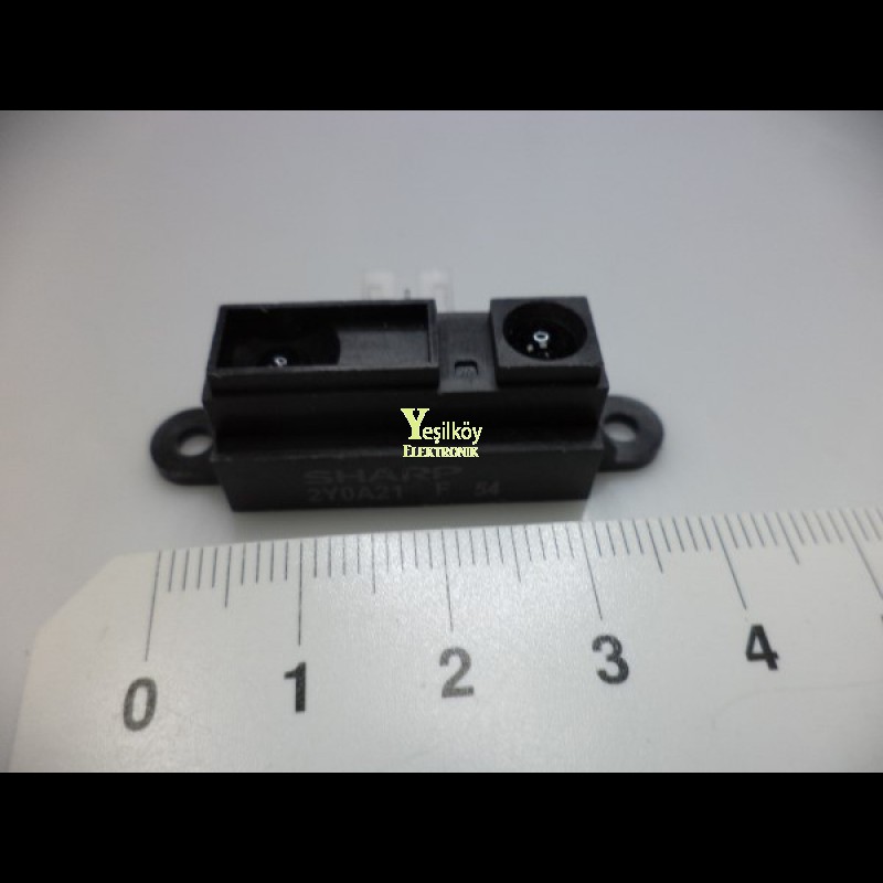 Sharp GP2Y0A21YK0F Kızılötesi 10-80cm Mesafe Sensörü