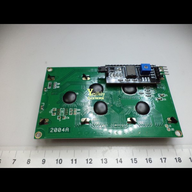 4x20 Karakter LCD Modüllü i2c 2004