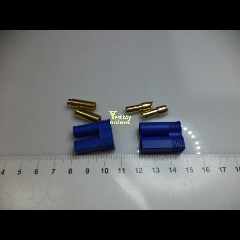 EC5 Konnetörler Takım 5mm Banan Jaklar Dahil