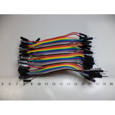 40pin Erkek Dişi 10cm Arduino Jumper Kablosu