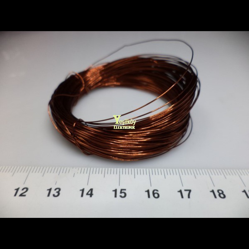 0.35mm Emaye Kaplı Bakır Tel Metreyle Bobin Teli Metreyle