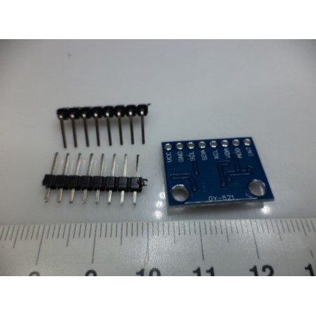 MPU6050 6 Eksen ivme ve Gyroscope Sensörü gy521