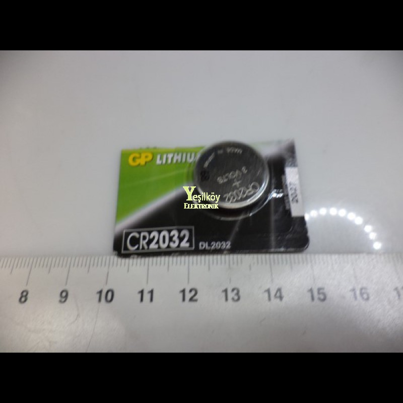 GP CR2032 3v Pil Para Pil