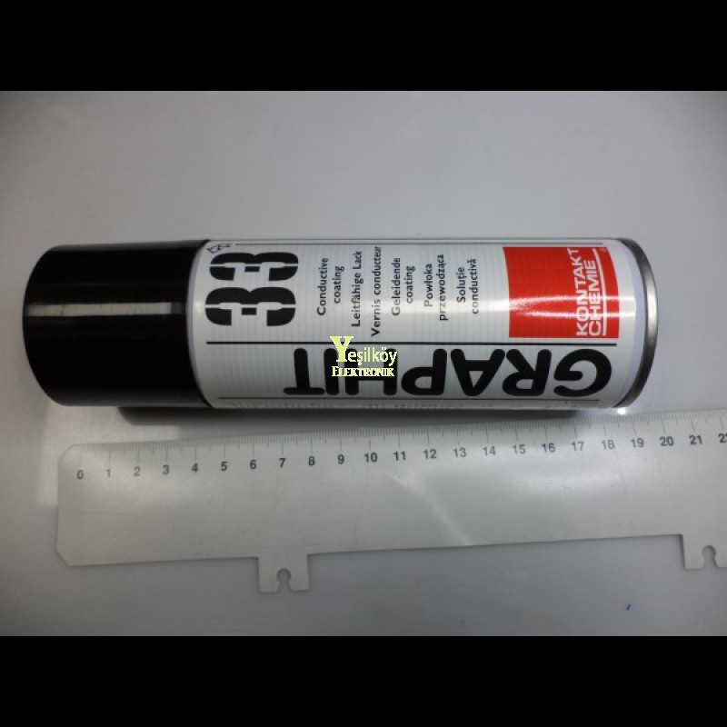 Graphit 33 iletken sprey 200ml Grafit33 Grafit 33 İletken Boya