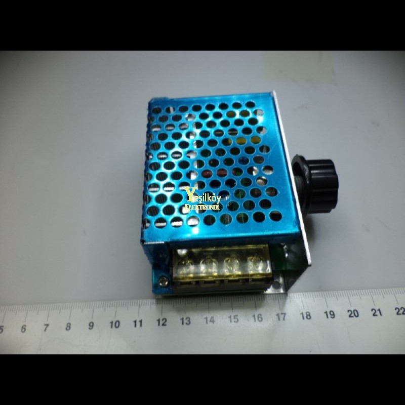 4000w Dimmer 220volt 220v Voltaj Kısıp Açma Yüksek Watt Dimmer Kasalı