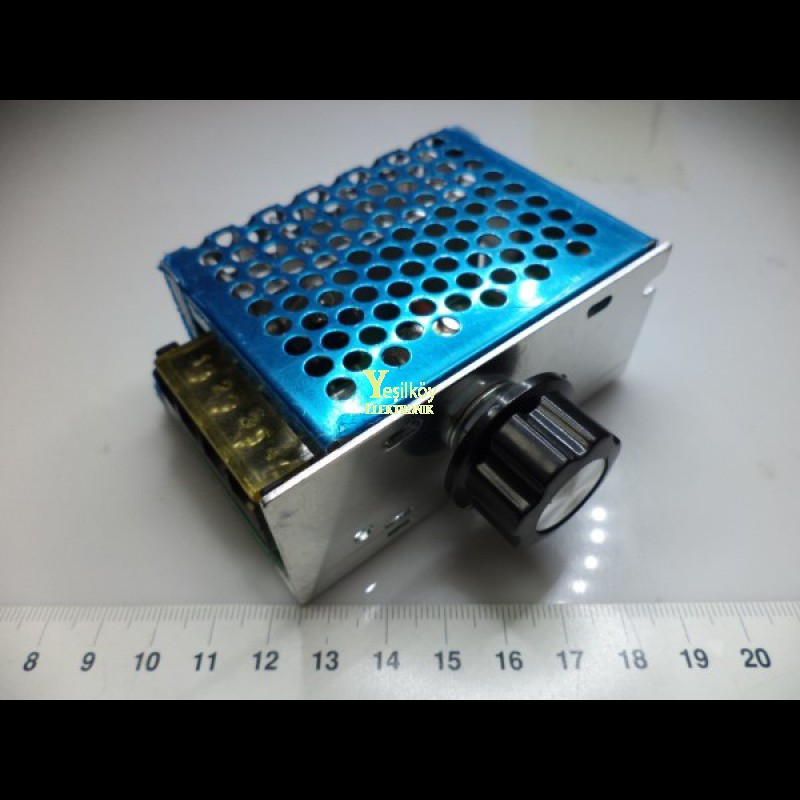 4000w Dimmer 220volt 220v Voltaj Kısıp Açma Yüksek Watt Dimmer Kasalı