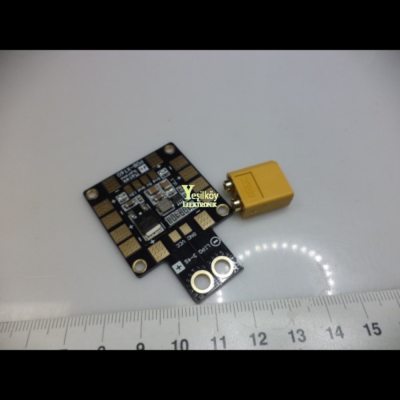 Drone 3s-4s Hub PDB XT60 Güç Dağıtım Kartı DB-XT60 için BEC ile 5V 12V ...