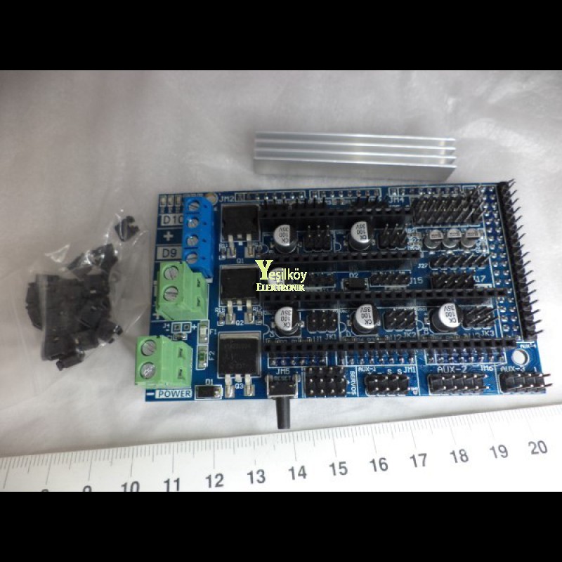 Reprap Ramps V1.6 3D Printer Kontrol Kartı 3d Yazıcı Arduino Kontrol Kartı