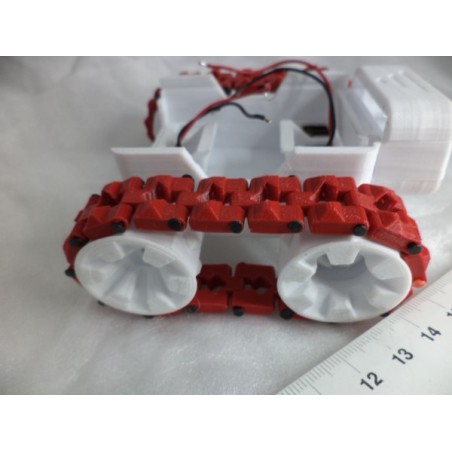 Mini Tak Şasei n20 Motorlu 100rpm Robotik Uygulamalara uygun