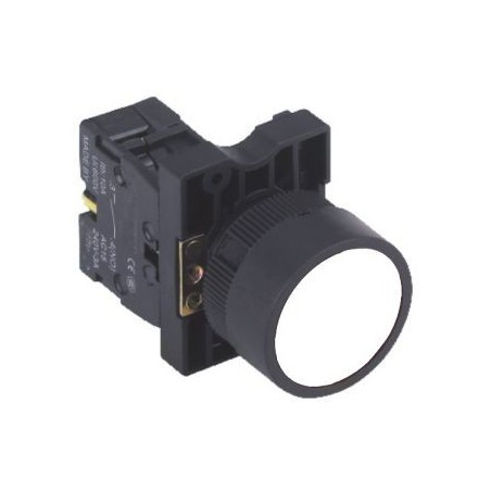 Lay5-Ea11 22mm Buton NO Beyaz