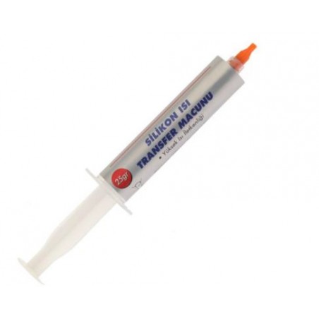 25gr Gri Isı Transfer Silikonu Şırınga Termal Macun Cpu